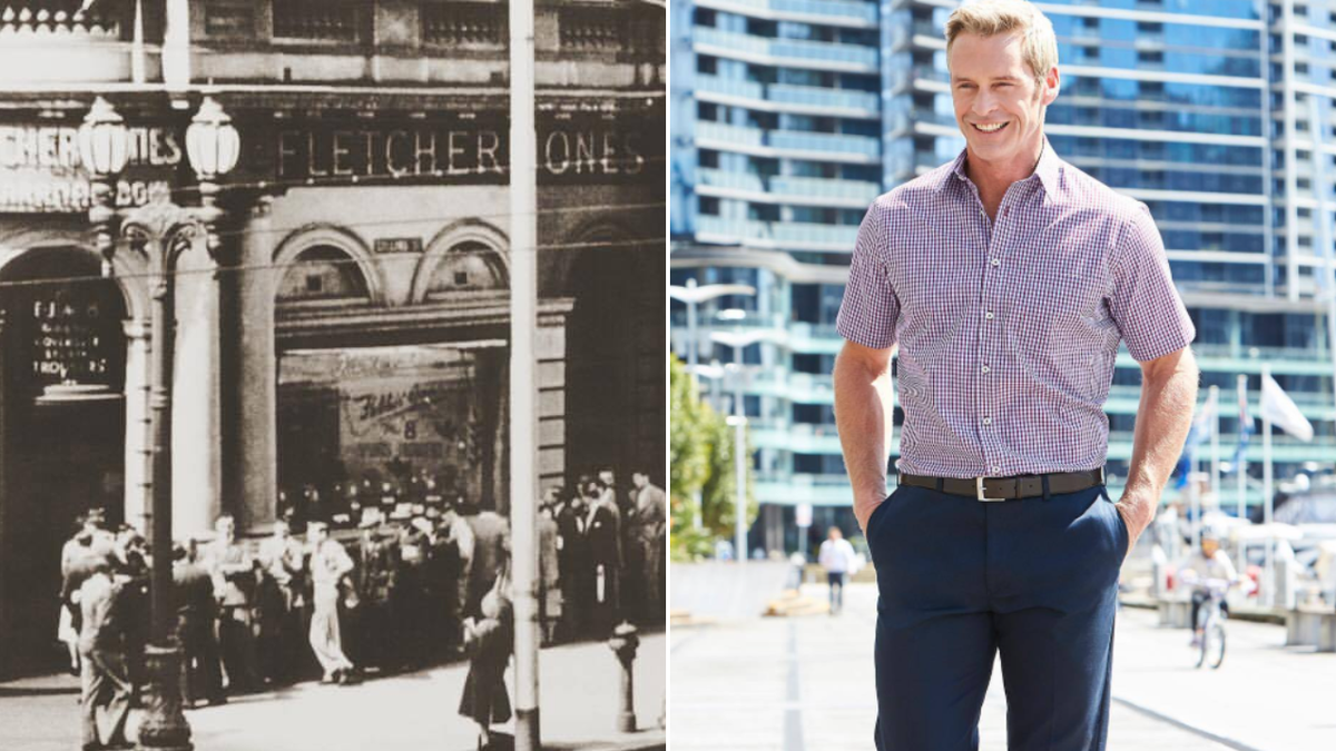 El ícono de la moda australiano de 100 años, Fletcher Jones, cierra sus ...